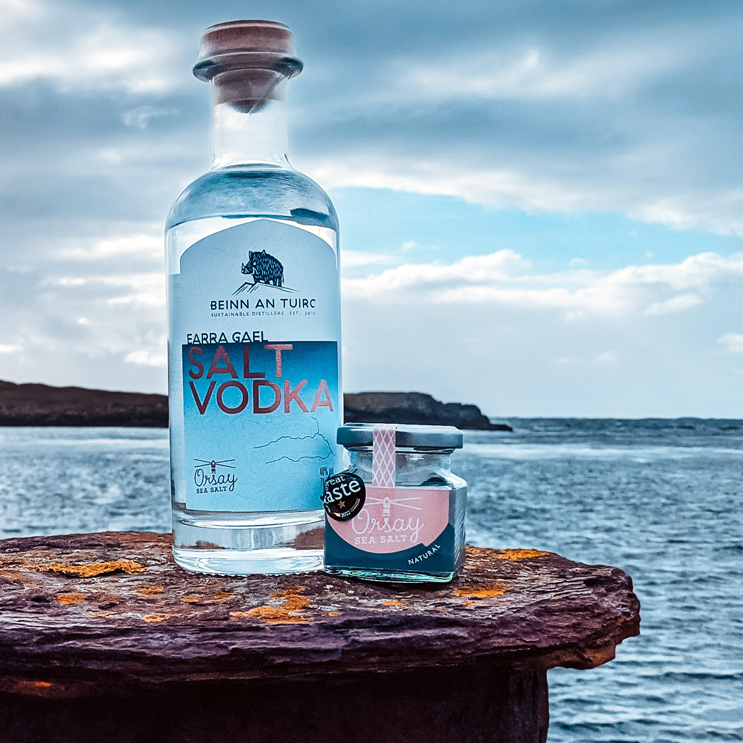 Earra Gael Salt Vodka · Beinn An Tuirc Distillers